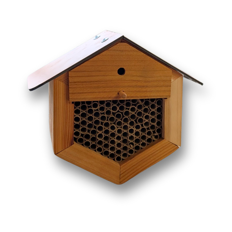 Premium Cedar Mason Bee House Kit – BeeBuilt