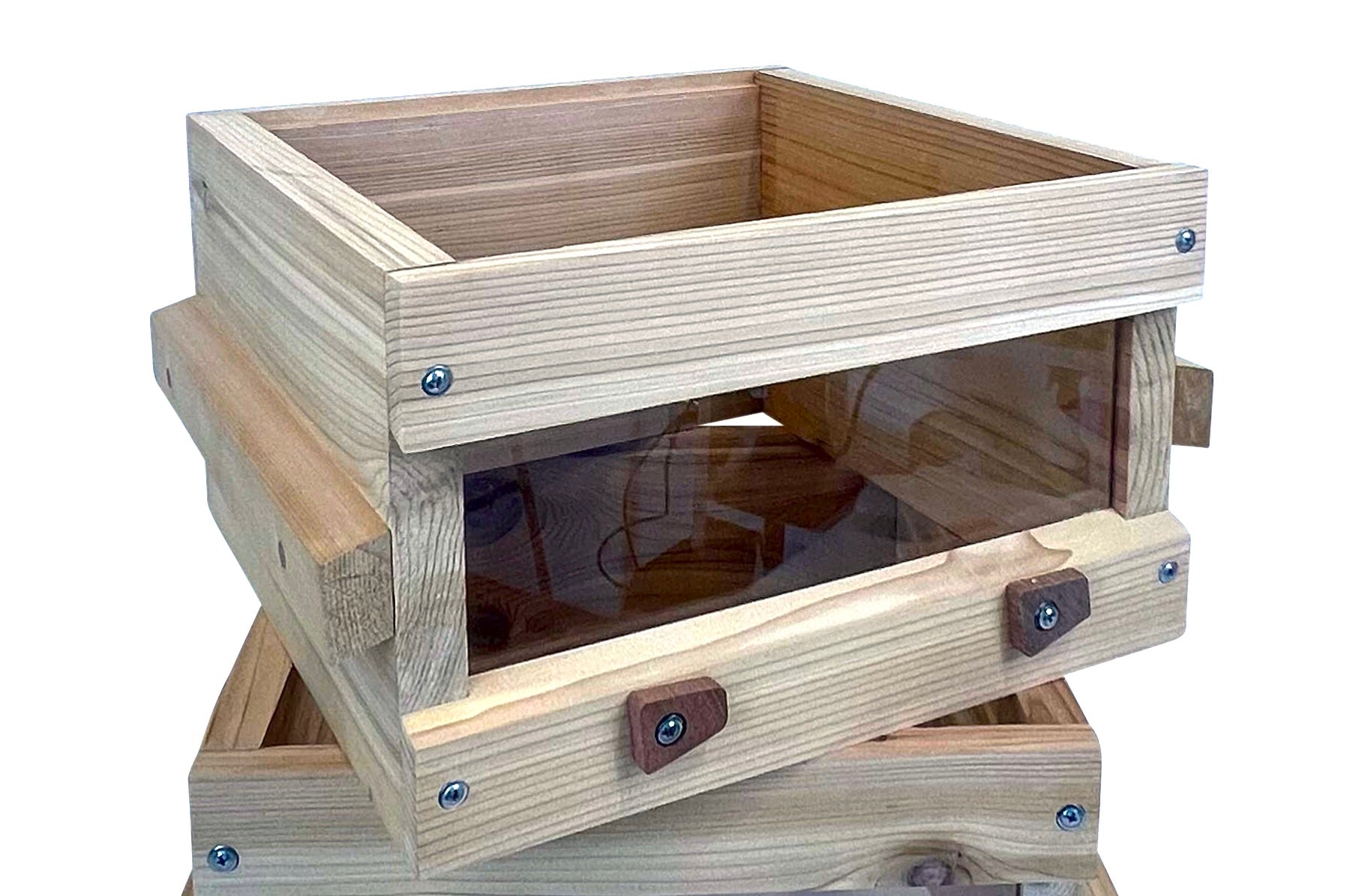 Warre Hive Box With Window – BeeBuilt